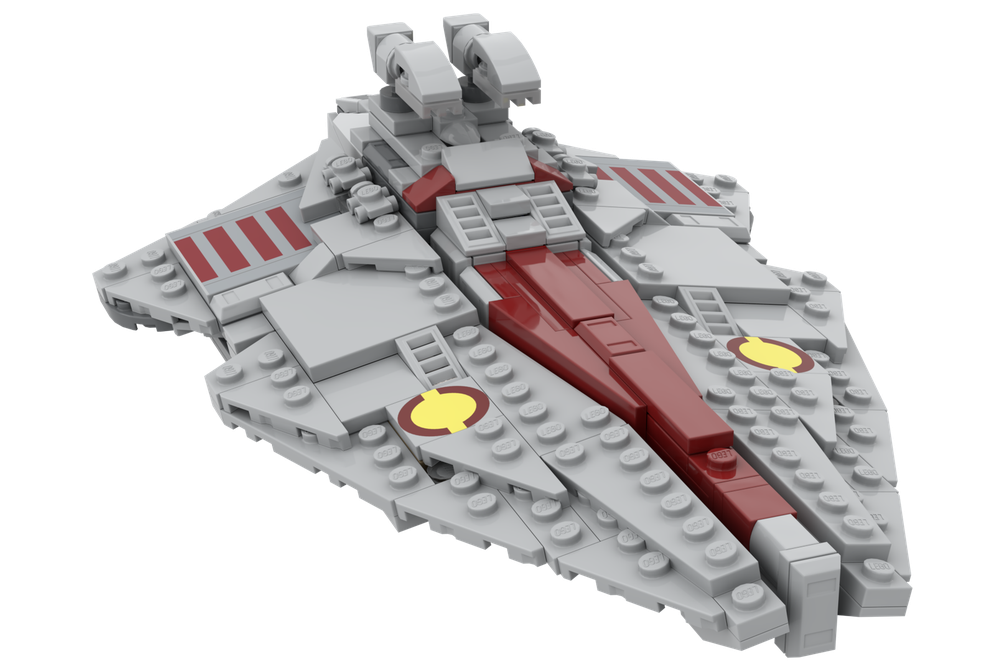 LEGO MOC Venator Attack Cruiser Alternate Build of 75404 Acclamator by ...