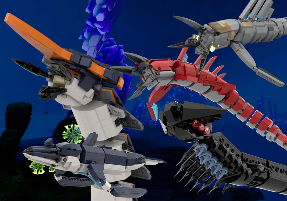 LEGO MOC Subnautica Below Zero Leviathans Bundle by OrchardBuilds ...