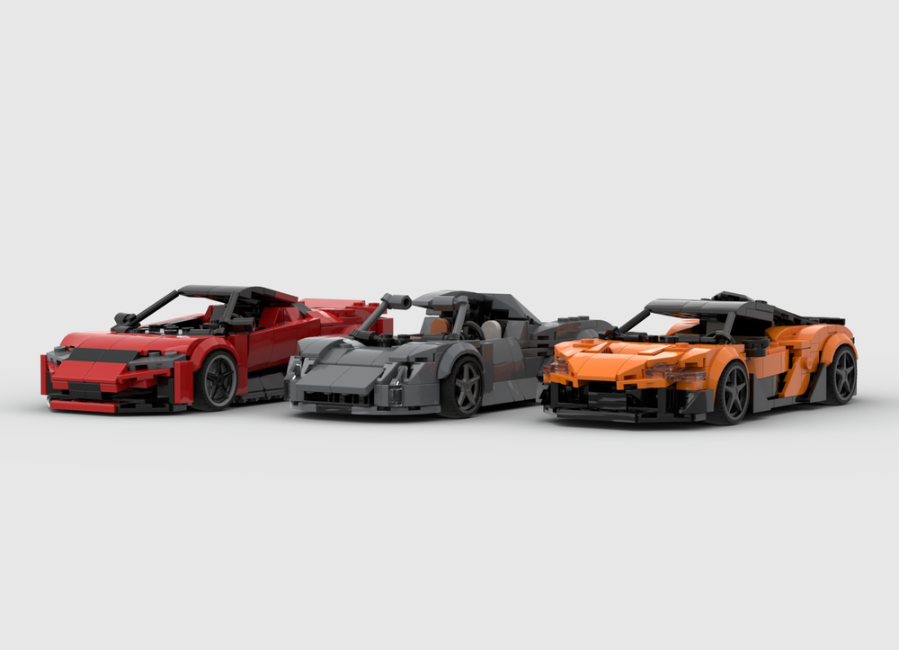 LEGO MOC Hypercar Holy Trinity 2.0 by vv334 | Rebrickable - Build with LEGO