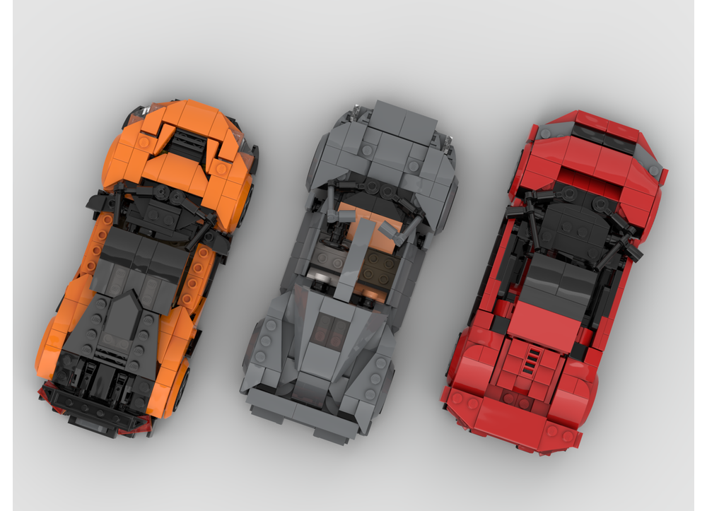 LEGO MOC Hypercar Holy Trinity 2.0 by vv334 | Rebrickable - Build with LEGO