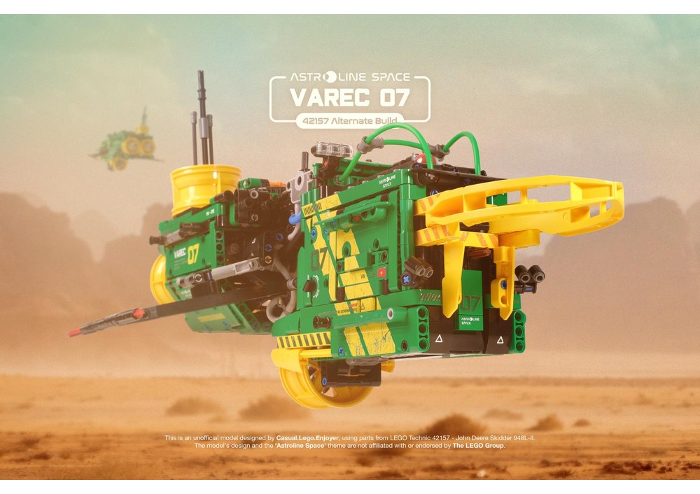 LEGO MOC 42157 - Astroline Space | VAREC 02 & 07 by Casual.lego.enjoyer ...