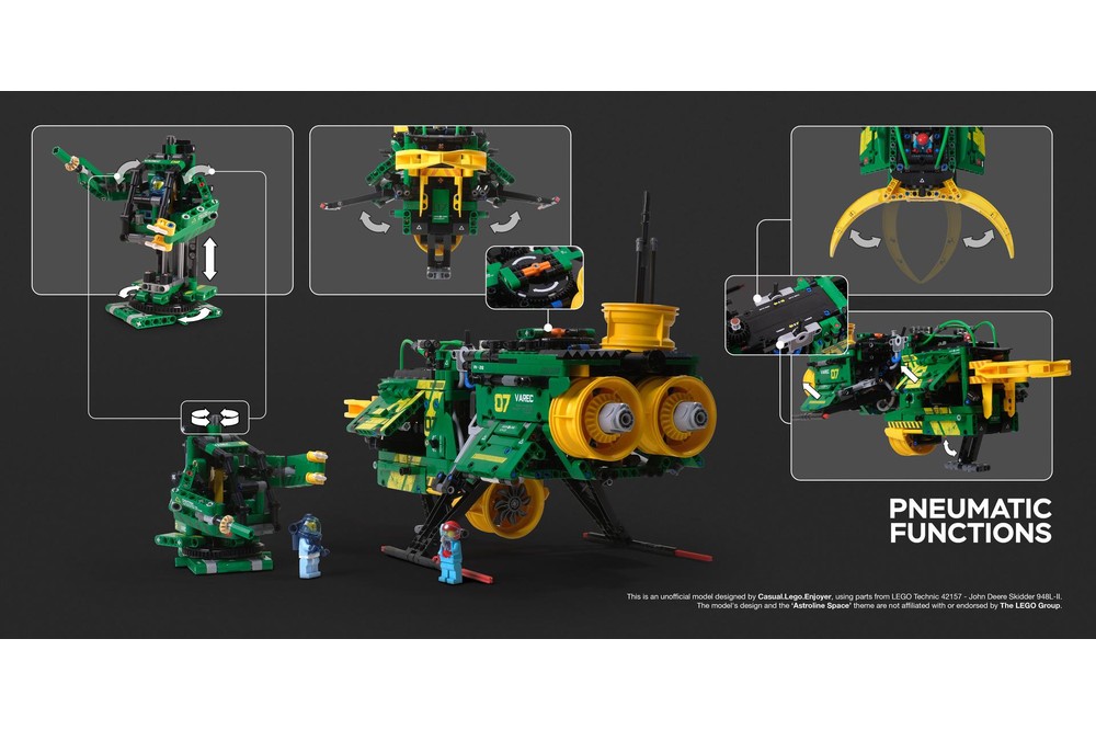 LEGO MOC 42157 - Astroline Space | VAREC 02 & 07 by Casual.lego.enjoyer ...