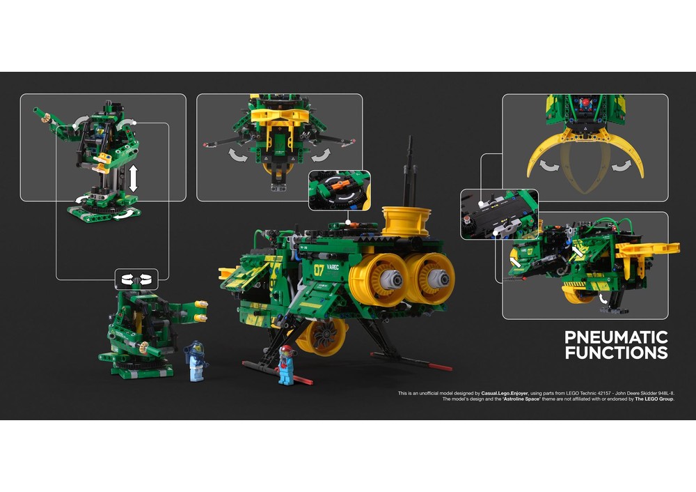 LEGO MOC 42157 - Astroline Space | VAREC 02 & 07 by Casual.lego.enjoyer ...