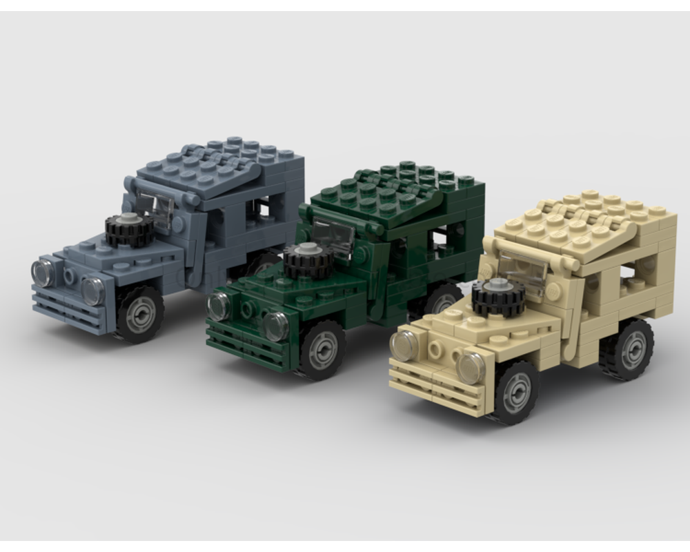LEGO MOC Landrover Series I by rupertn | Rebrickable - Build with LEGO
