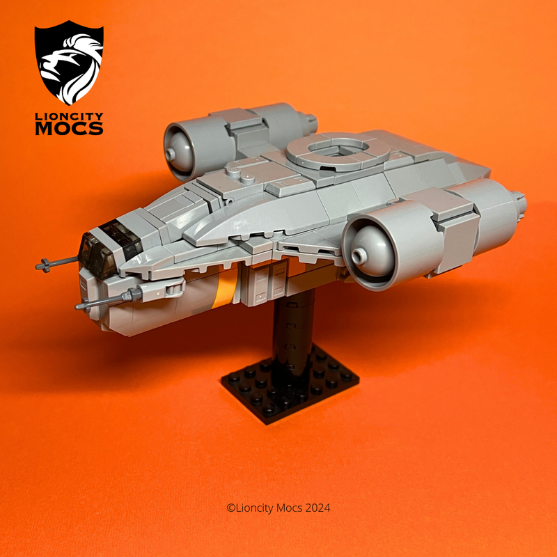 LEGO MOC Razor Crest MOC (1:120) by Lioncity Mocs | Rebrickable - Build ...