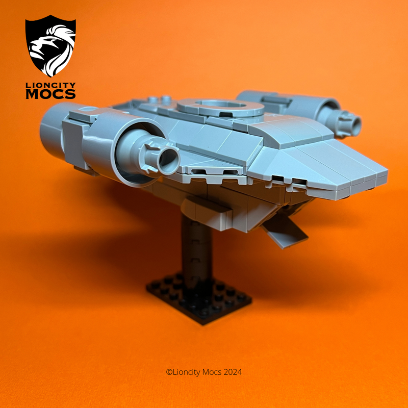 LEGO MOC Razor Crest MOC (1:120) by Lioncity Mocs | Rebrickable - Build ...