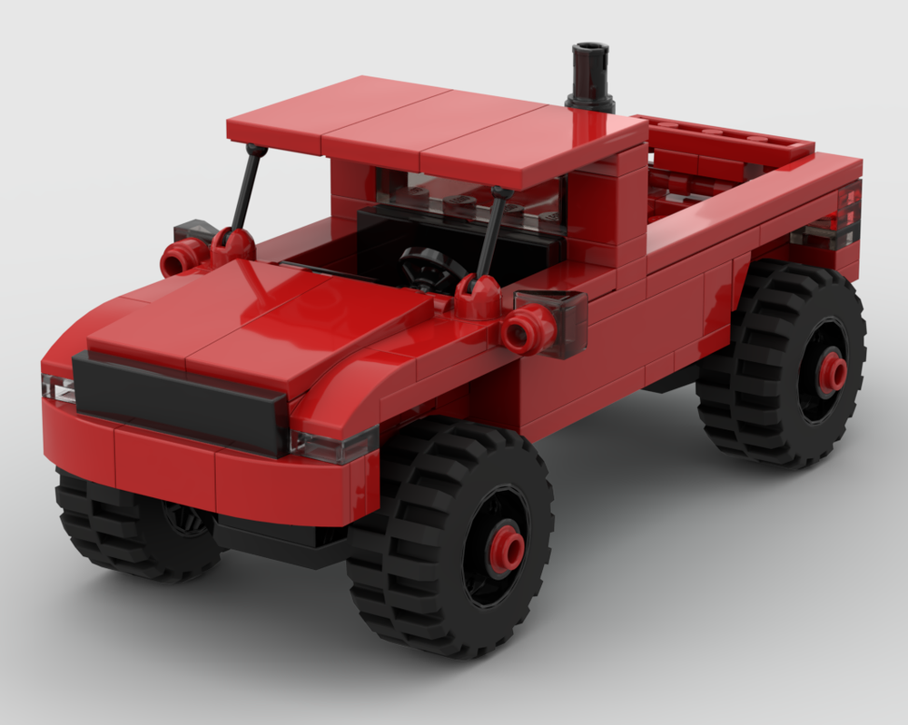 LEGO MOC 2nd_Gen_Dodge_Ram_2500_off_road Modification by Minibuilder13 ...