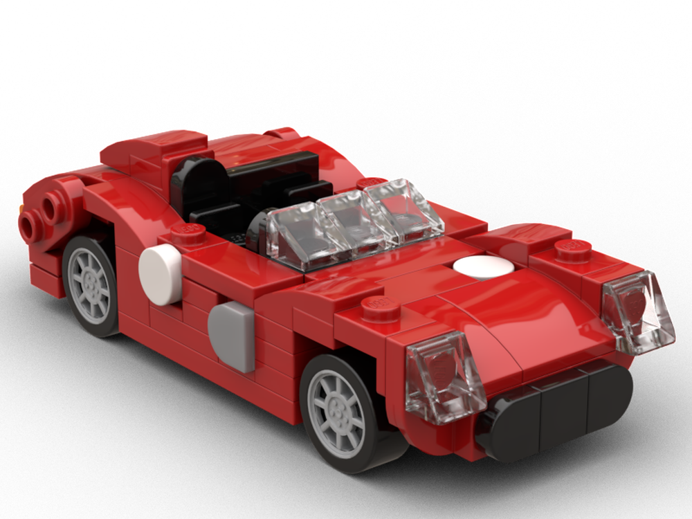 LEGO MOC 1957 Aston Martin DBR1 by CunningFox Designs | Rebrickable ...