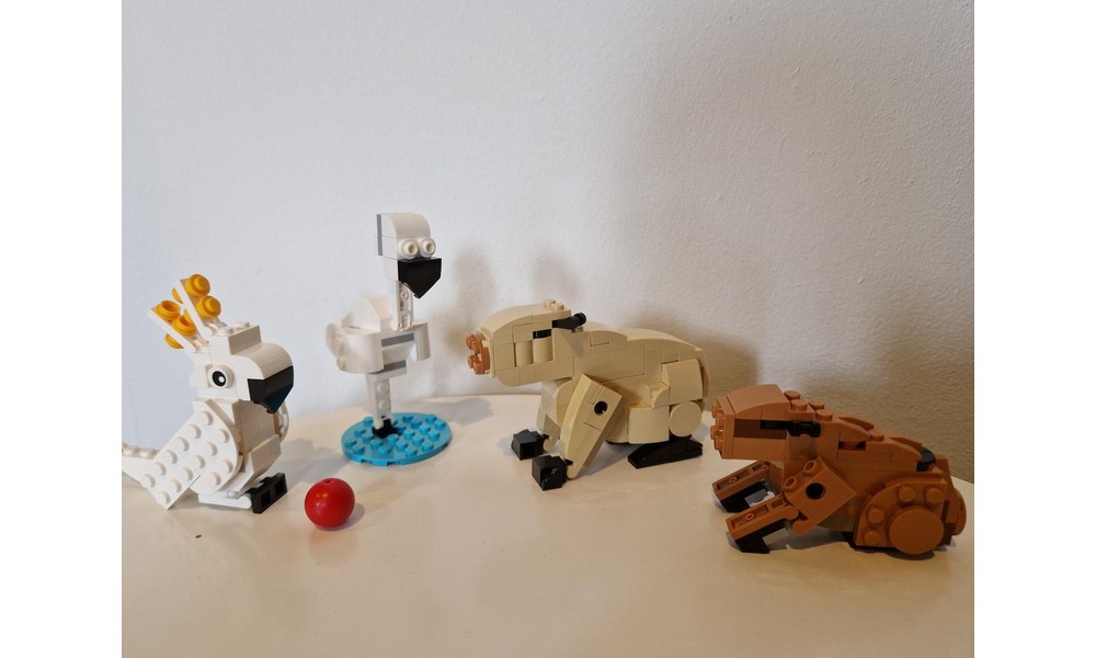 LEGO MOC Tropical Animals by Jappelsap98 | Rebrickable - Build with LEGO