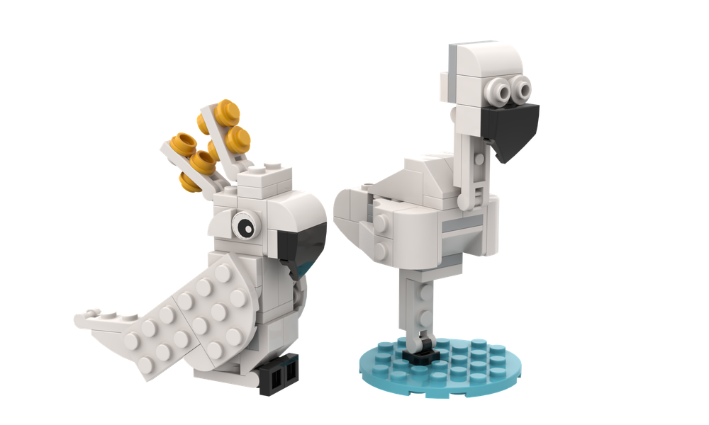 LEGO MOC Tropical Animals by Jappelsap98 | Rebrickable - Build with LEGO