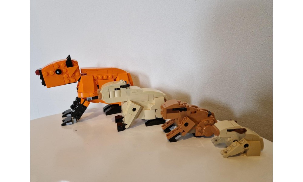 LEGO MOC Tropical Animals by Jappelsap98 | Rebrickable - Build with LEGO