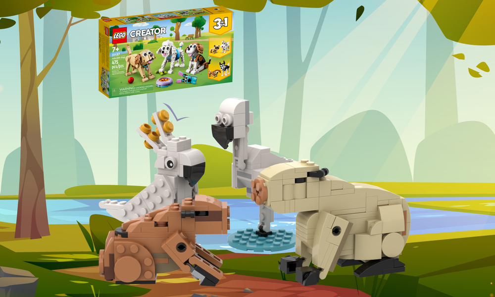 LEGO MOC Tropical Animals by Jappelsap98 | Rebrickable - Build with LEGO