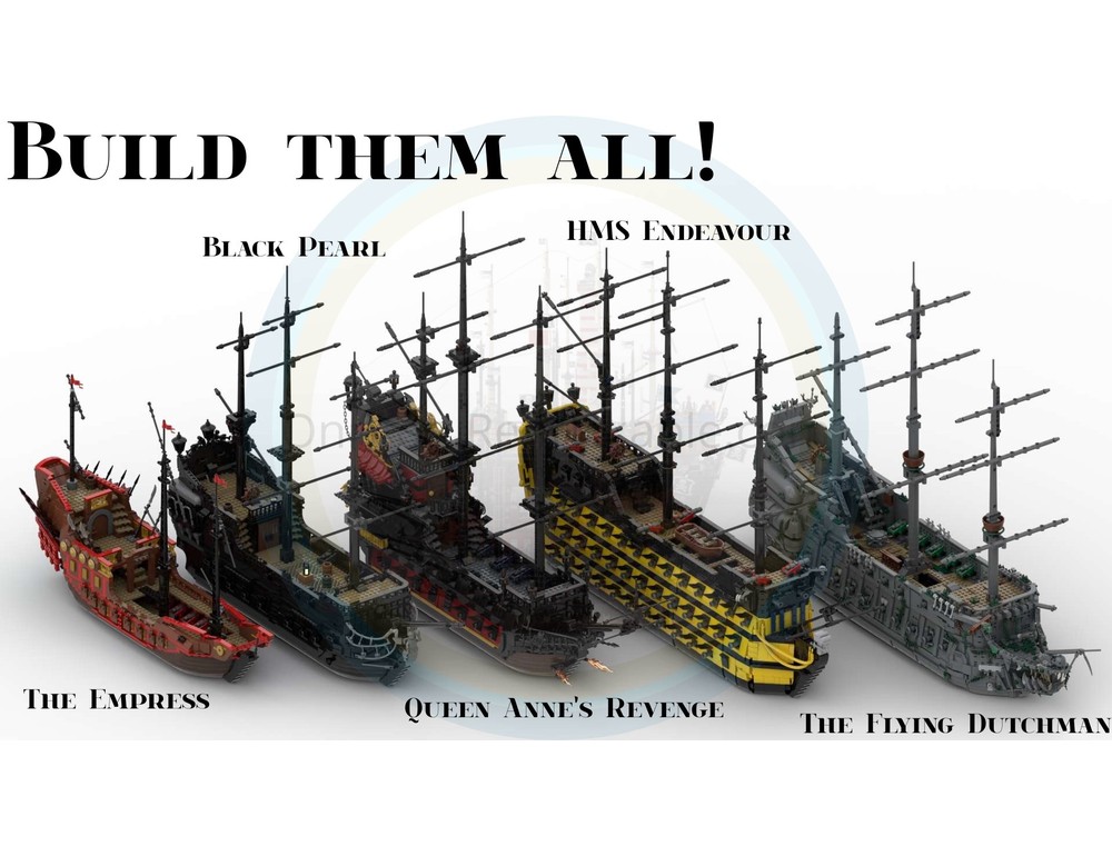 LEGO MOC TPS Black Pearl | Pirates of the Caribbean by The Pirate ...