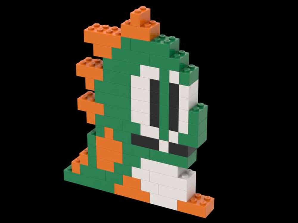 LEGO MOC Bubble Bobble by Manaies | Rebrickable - Build with LEGO