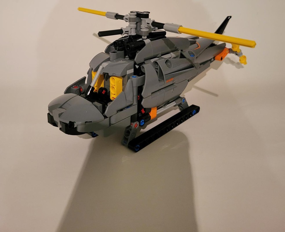 LEGO MOC-208572 Helicopter - Alt build for set 42173 / 42184 Technic ...