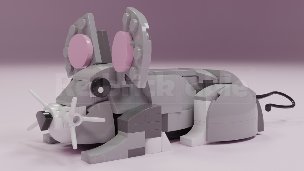 LEGO MOC Playful Mouse (31163 Alternate) by Steinedieb | Rebrickable ...