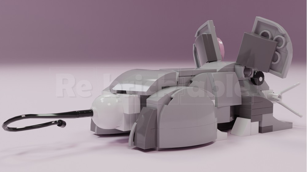 LEGO MOC Playful Mouse (31163 Alternate) by Steinedieb | Rebrickable ...