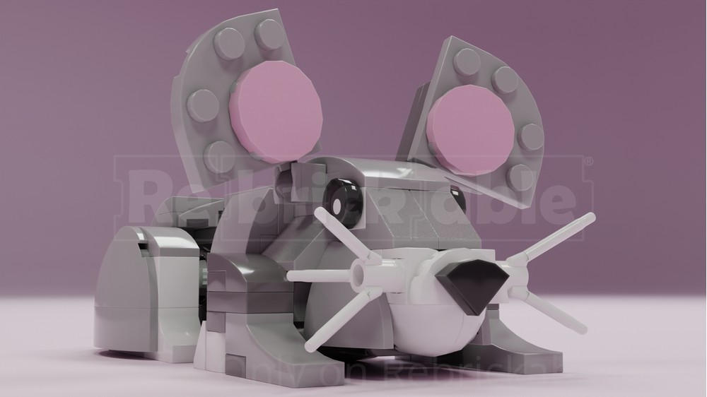 LEGO MOC Playful Mouse (31163 Alternate) by Steinedieb | Rebrickable ...
