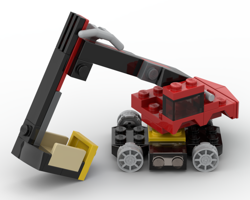 LEGO MOC 31040 excavator by maratus | Rebrickable - Build with LEGO