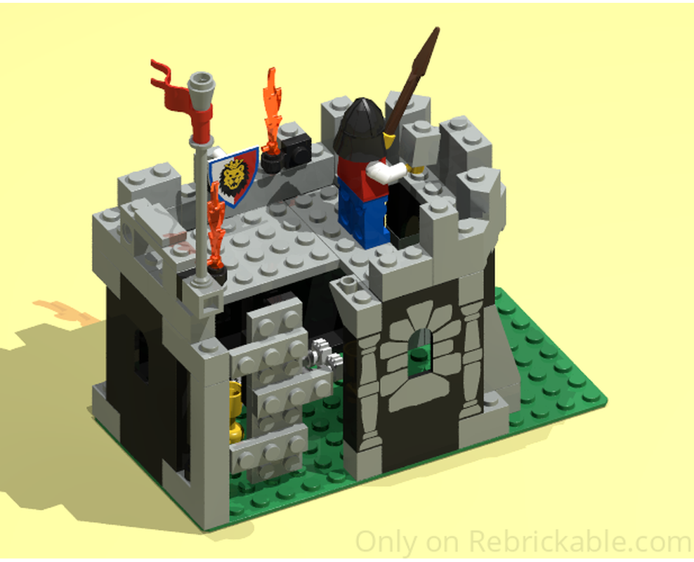 LEGO MOC Hiding place of the chalice by bricksofmarc | Rebrickable ...