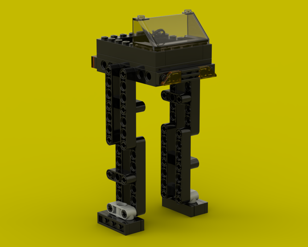 LEGO MOC Mini Mech by NC_Brick_Master | Rebrickable - Build with LEGO