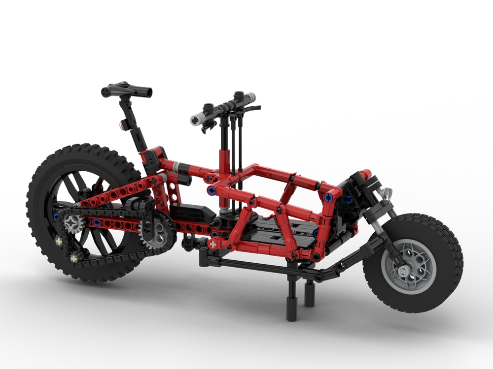 LEGO MOC-208595 Riese&Müller Load 60 Cargobike red by BrickSat ...