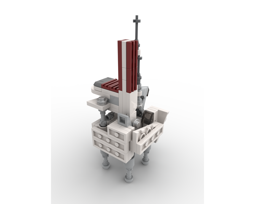 LEGO MOC Oil Rig by Babylonbuild | Rebrickable - Build with LEGO