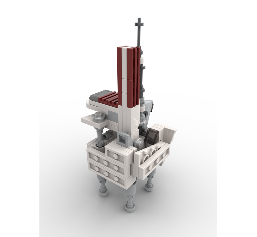 LEGO MOC-208601 Oil Rig by Babylonbuild | Rebrickable - Build with LEGO
