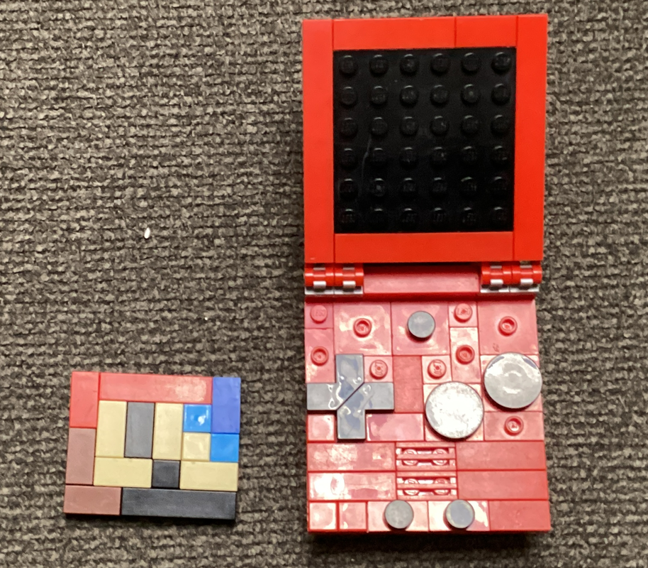 LEGO MOC-208602 Gameboy advance SP by Mr_Lego_Nintendo | Rebrickable ...