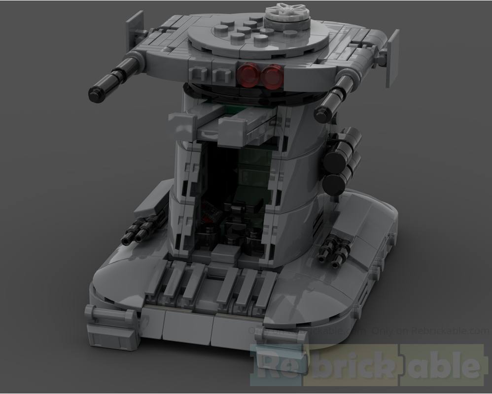 LEGO MOC-208603 Skeleton Tank by ThrawnsRevenge | Rebrickable - Build ...