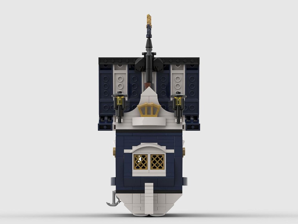 LEGO MOC-208606 Blue Imperial Sailboat by Lacike82 | Rebrickable ...