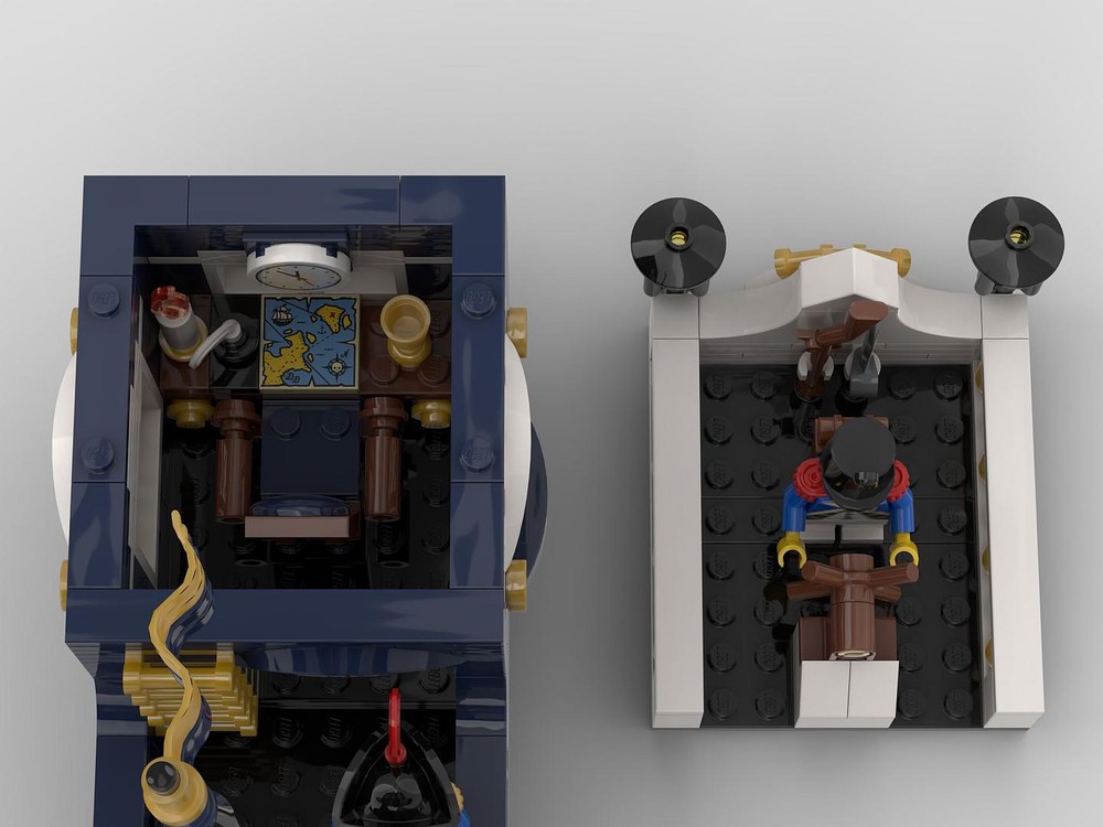 LEGO MOC-208606 Blue Imperial Sailboat by Lacike82 | Rebrickable ...