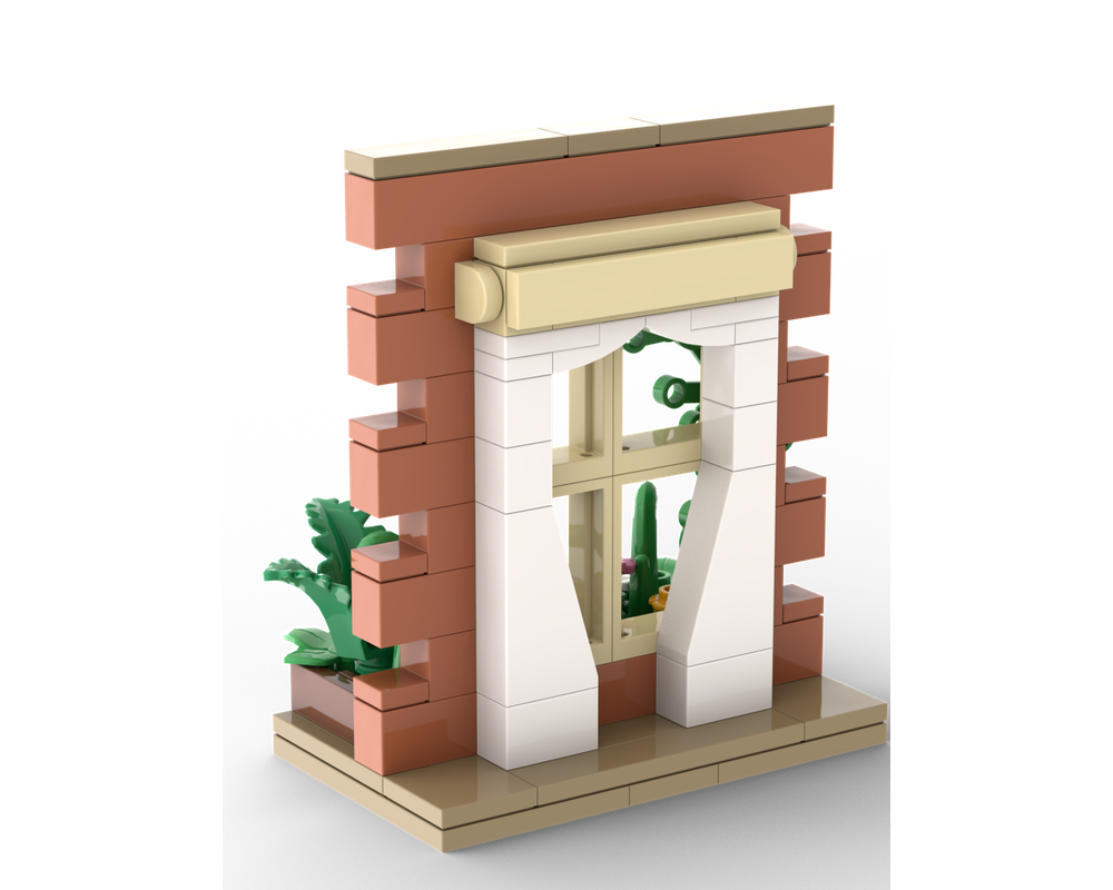 LEGO MOC Window View by AntOrman | Rebrickable - Build with LEGO