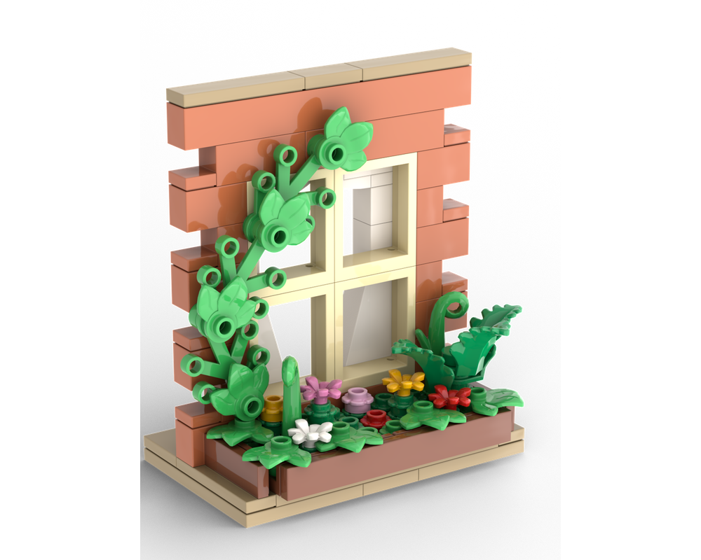 LEGO MOC Window View by AntOrman | Rebrickable - Build with LEGO