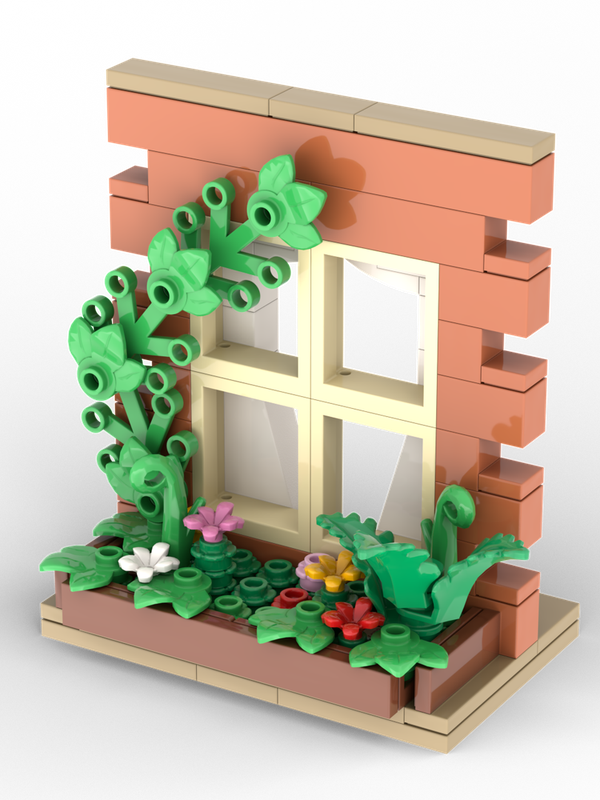 LEGO MOC Window View by AntOrman | Rebrickable - Build with LEGO