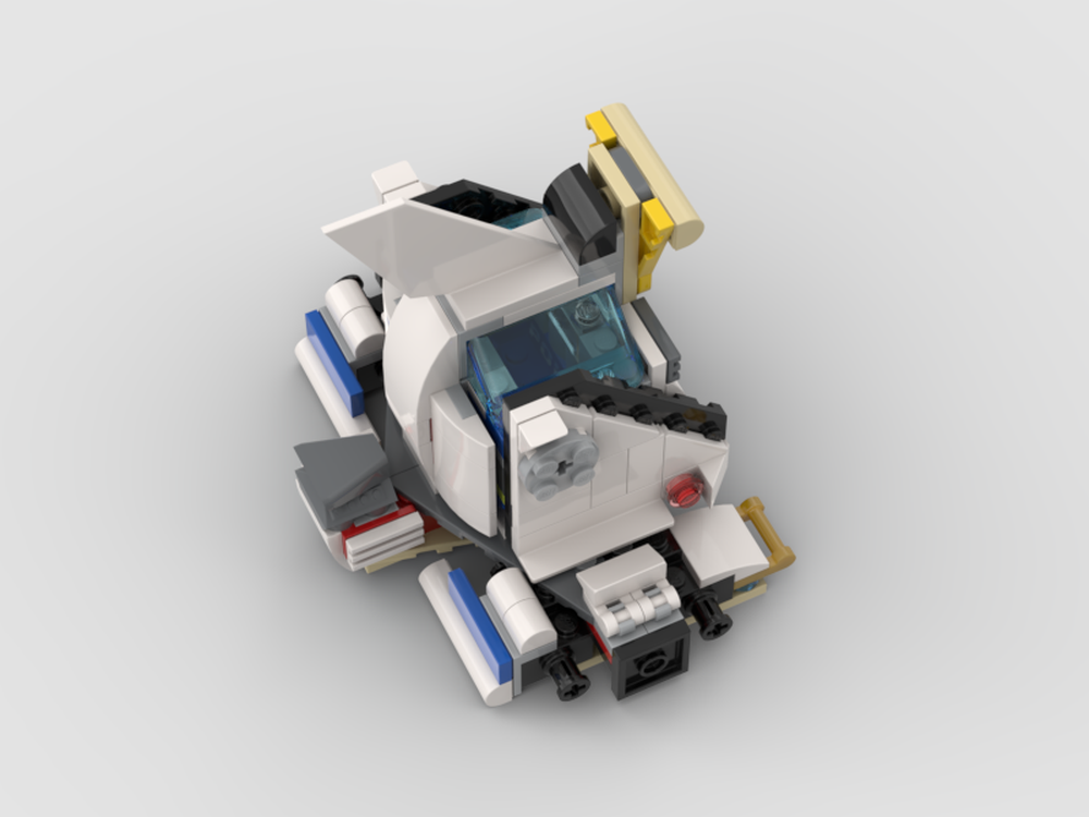 LEGO MOC Pizza Capsule by PizzaNinja | Rebrickable - Build with LEGO