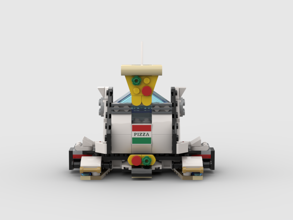 LEGO MOC Pizza Capsule by PizzaNinja | Rebrickable - Build with LEGO