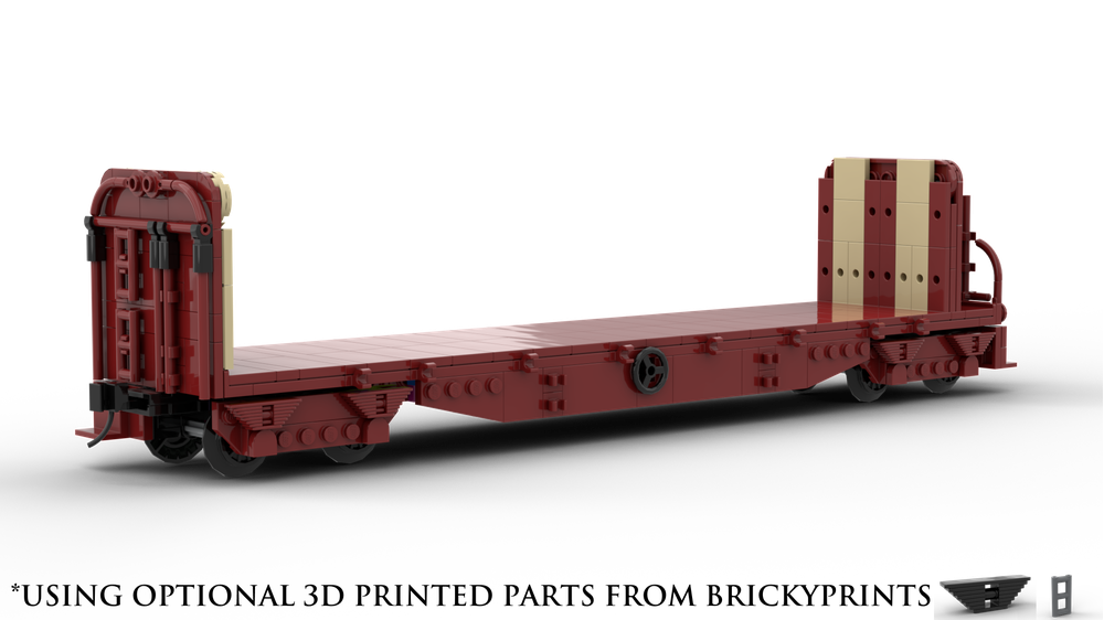 LEGO MOC QAB Bulkhead Flatwagon (Victorian Railroad) by Yellow.LXF ...