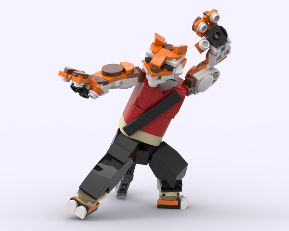 LEGO MOC-208639 Master Tigress by Kostack | Rebrickable - Build with LEGO