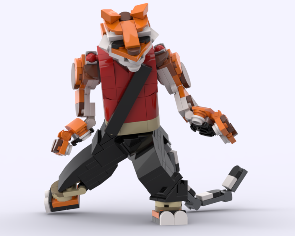 LEGO MOC Master Tigress by Kostack | Rebrickable - Build with LEGO