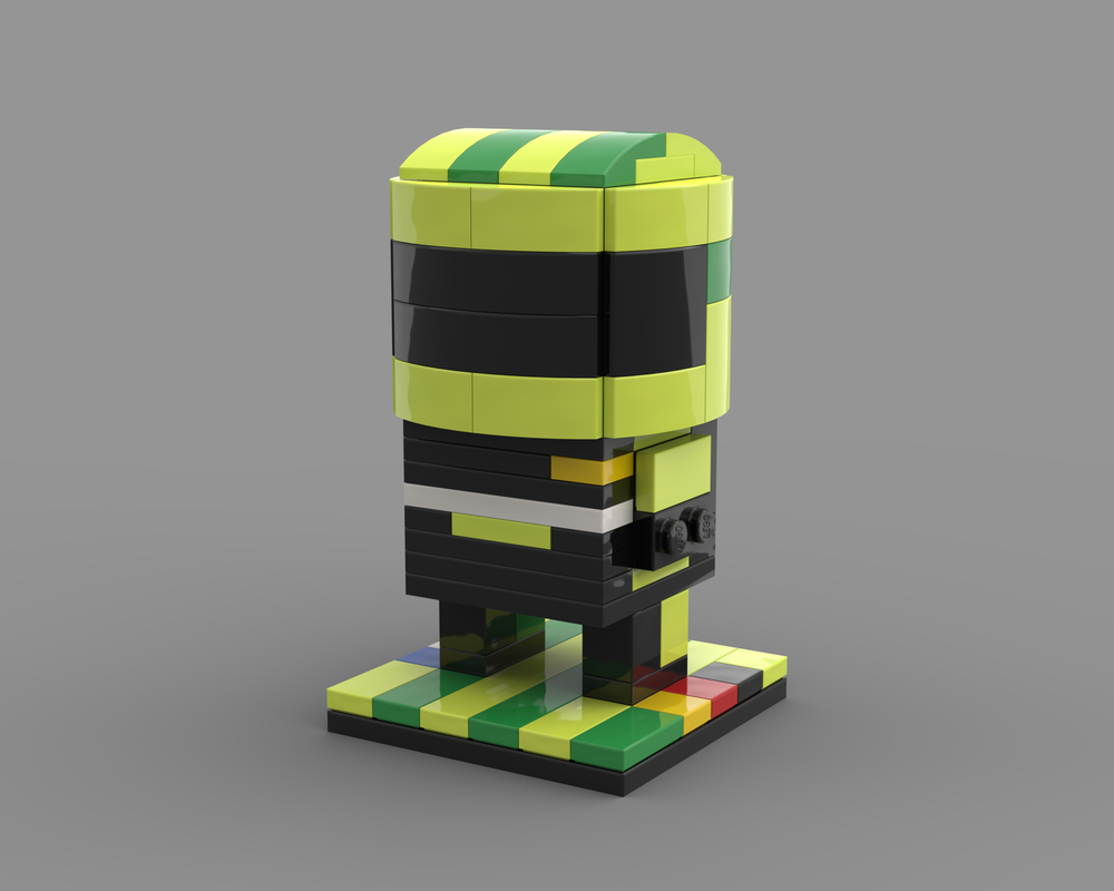 LEGO MOC Kevin Estre Brickheadz Manthey Racing Grello by Brixxperte ...