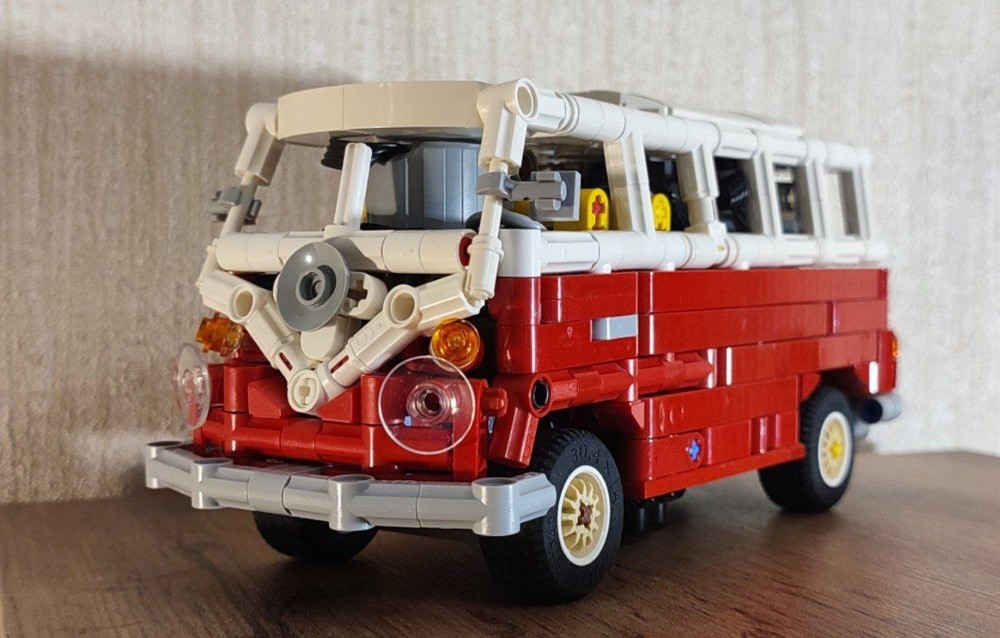 LEGO MOC VW transporter t1 by LT project | Rebrickable - Build with LEGO