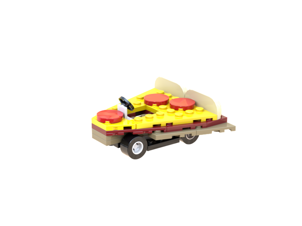 LEGO MOC Pizza Soap Box by Caesar12138 | Rebrickable - Build with LEGO