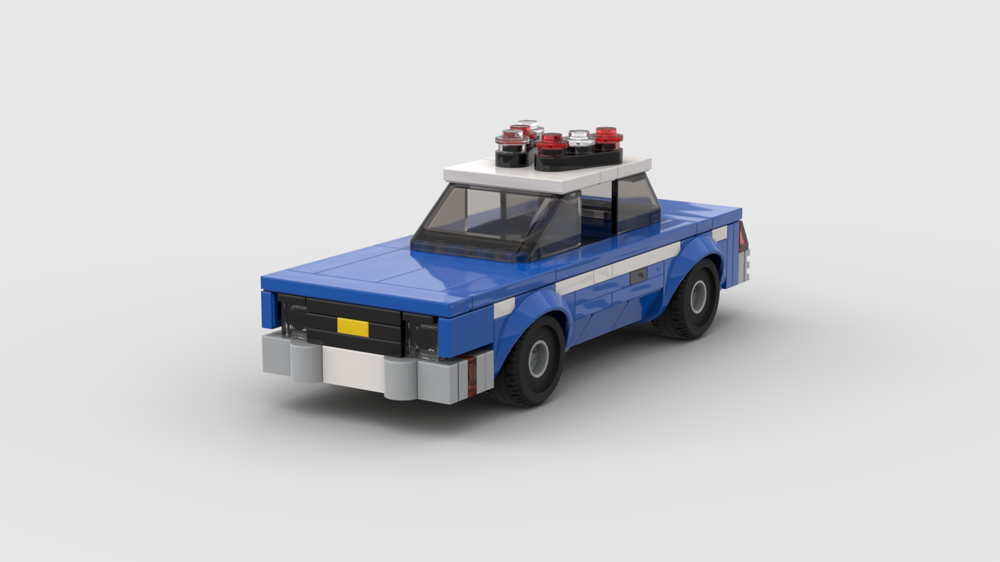LEGO MOC NYPD 80's Police Car by BT_studios | Rebrickable - Build with LEGO