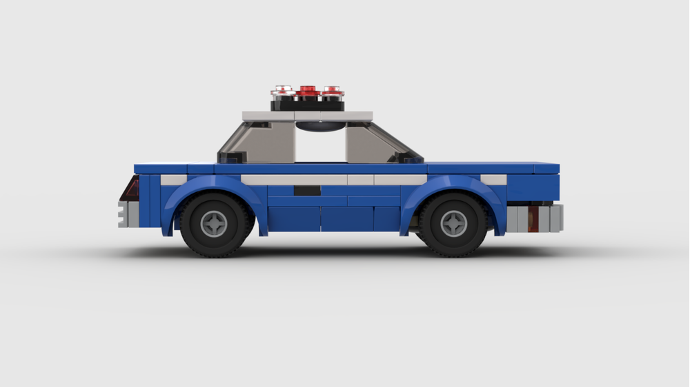 LEGO MOC NYPD 80's Police Car by BT_studios | Rebrickable - Build with LEGO