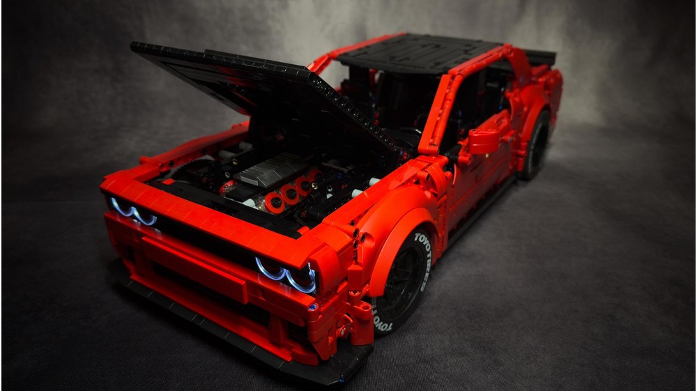 LEGO MOC Dodge SRT Demon RC by Lego technic world | Rebrickable - Build ...