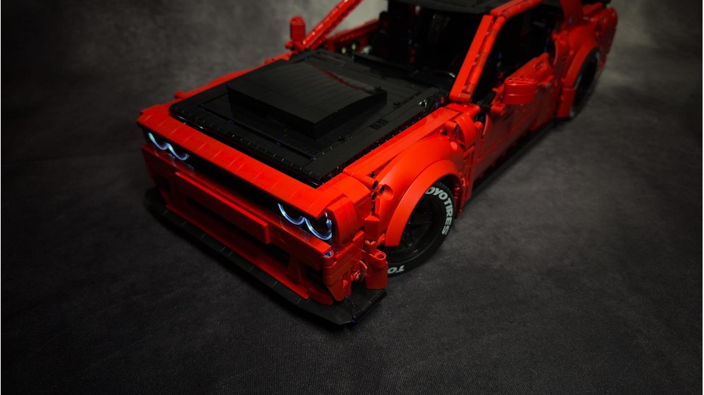 LEGO MOC Dodge SRT Demon RC by Lego technic world | Rebrickable - Build ...