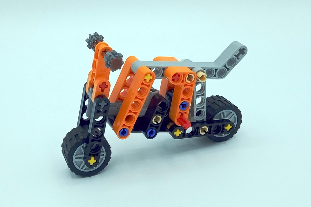 LEGO MOC 30710 Motorcycle by Nequmodiva | Rebrickable - Build with LEGO