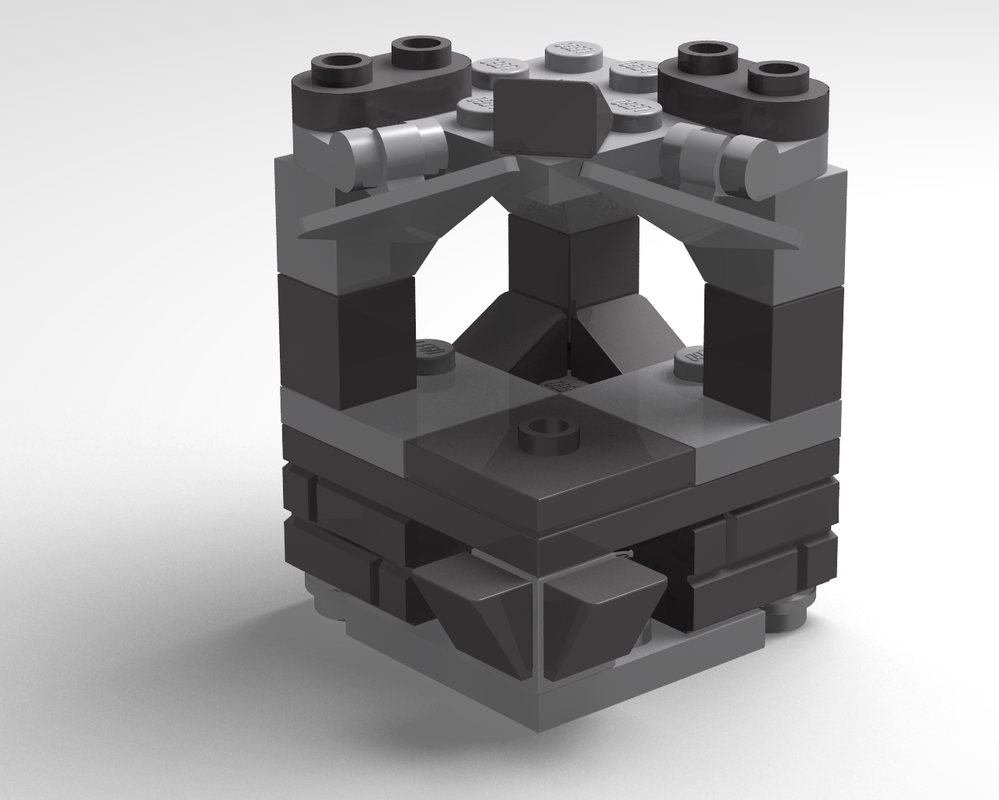 LEGO MOC Nano Batcave - alt build for 30653-1 by ReCreationsM19 | Rebrickable - Build with LEGO