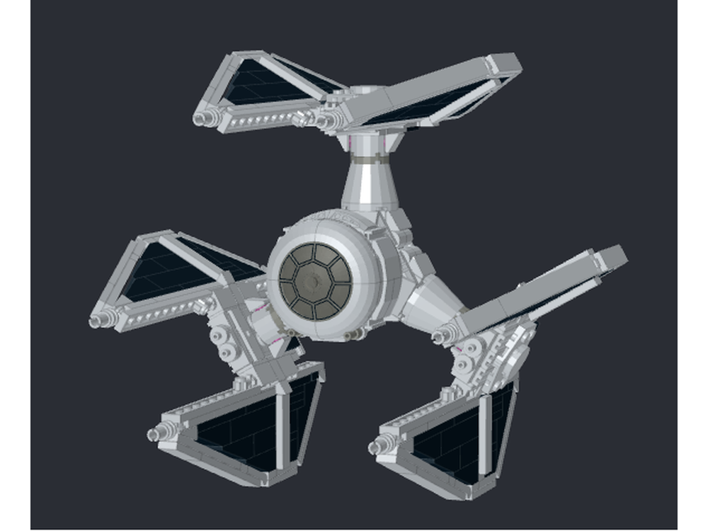LEGO MOC-208678 TIE Defender prototype by vikingos | Rebrickable ...